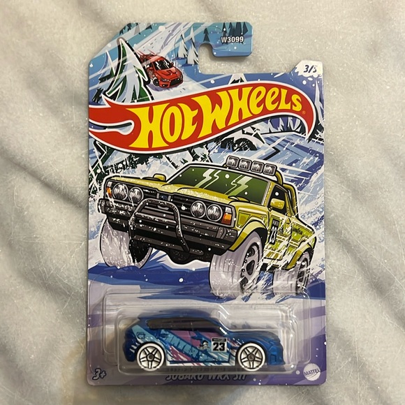 Hot Wheels | Other | Hotwheels Subaru Wrx Sti Winter Edition | Poshmark